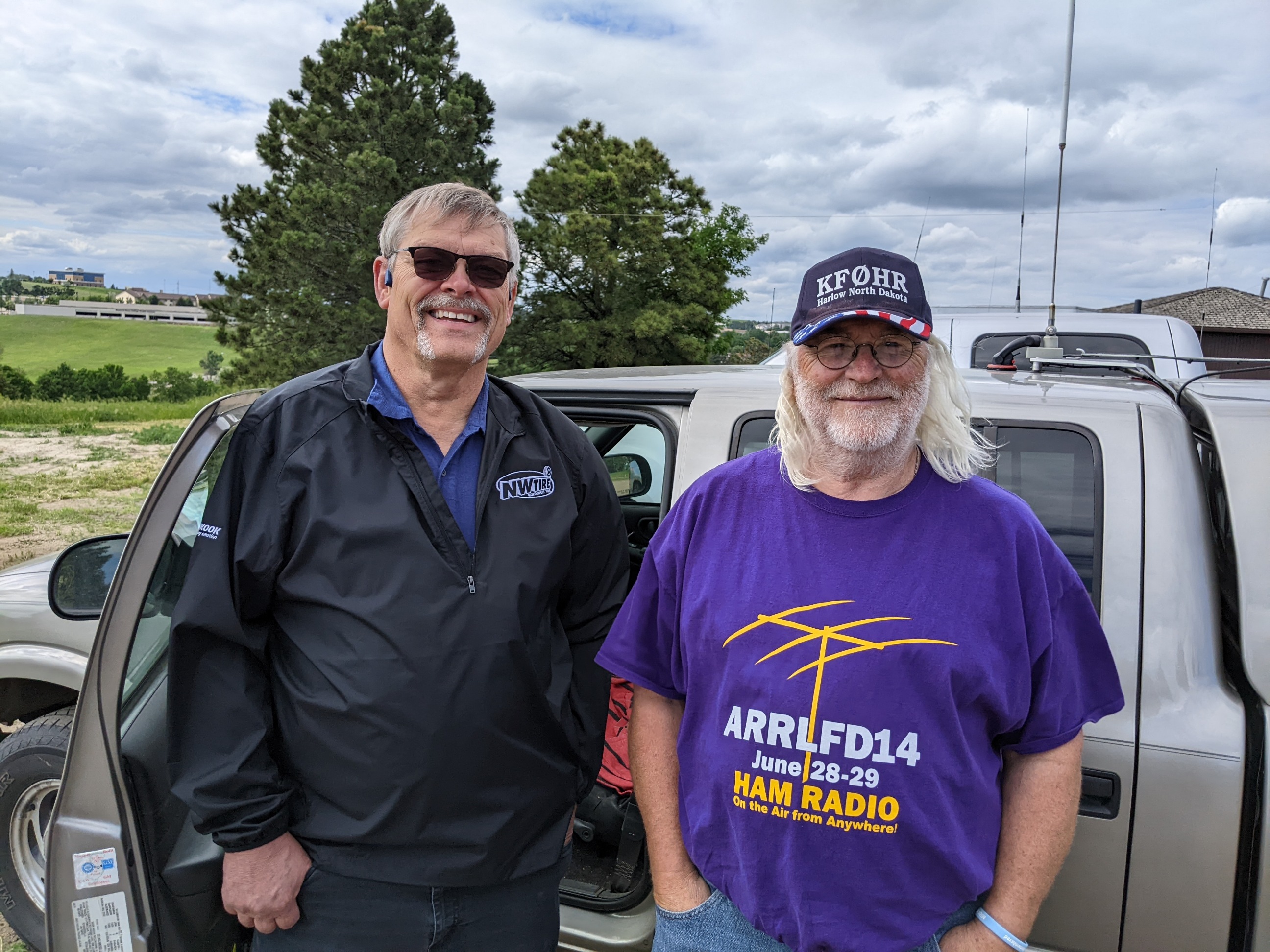 Bismarck: Norm KA0GVJ and Terry KF0HR