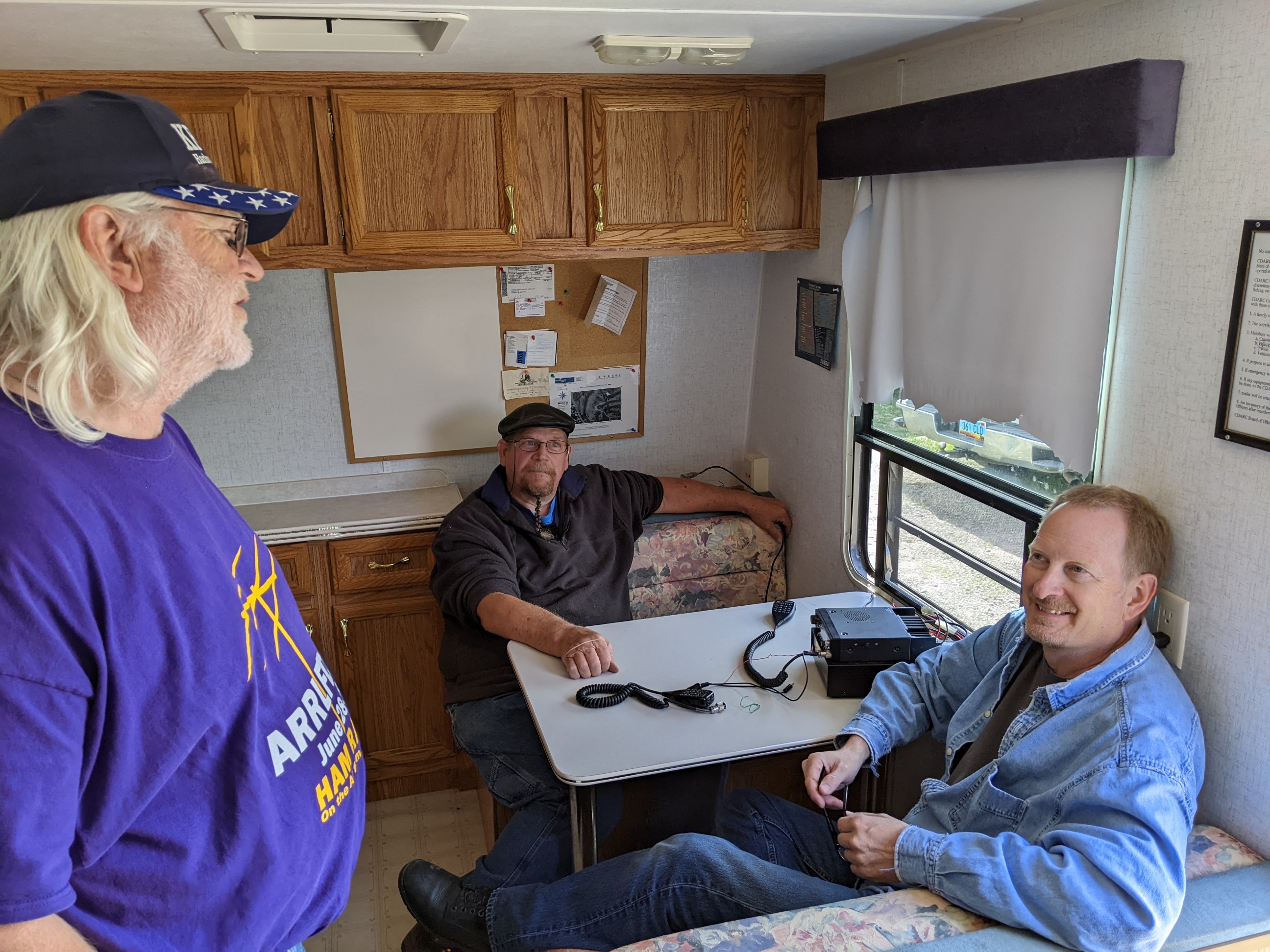 Bismarck Operations: Terry KF0HR and Randy 2